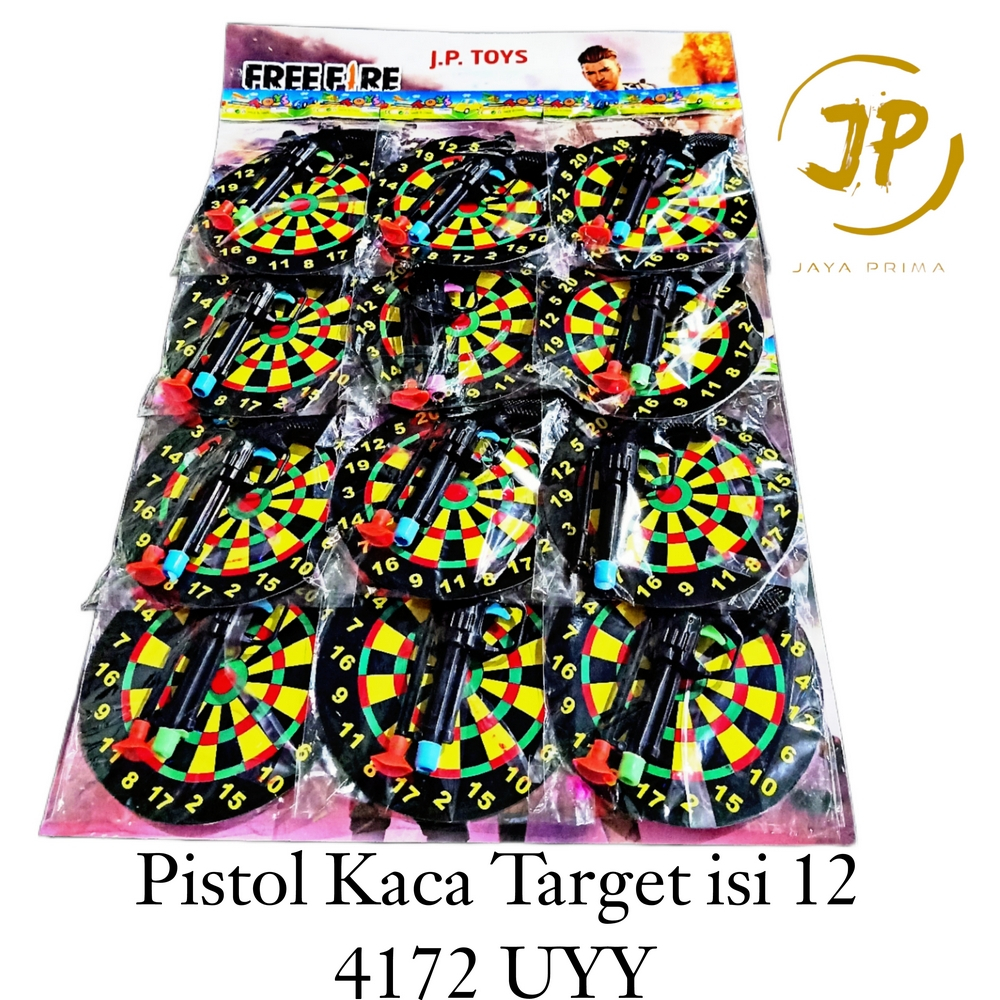 Jual MAINAN ANAK PISTOL KACA TARGET ISI 12 | Shopee Indonesia
