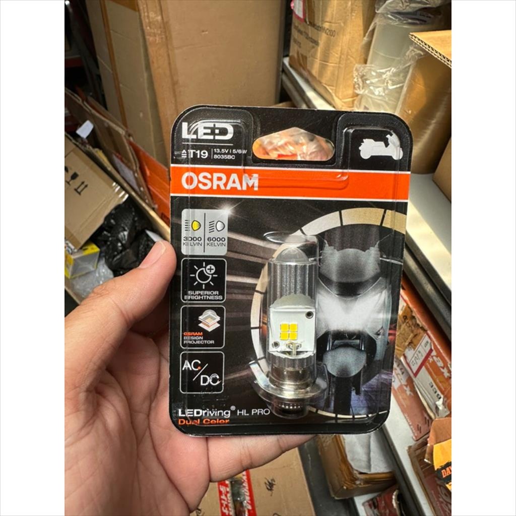 Jual Lampu led osram T19 PRO dual color Osram Lampu LED Motor T19 H6 M5 K1 LEDriving T19 PRO ...