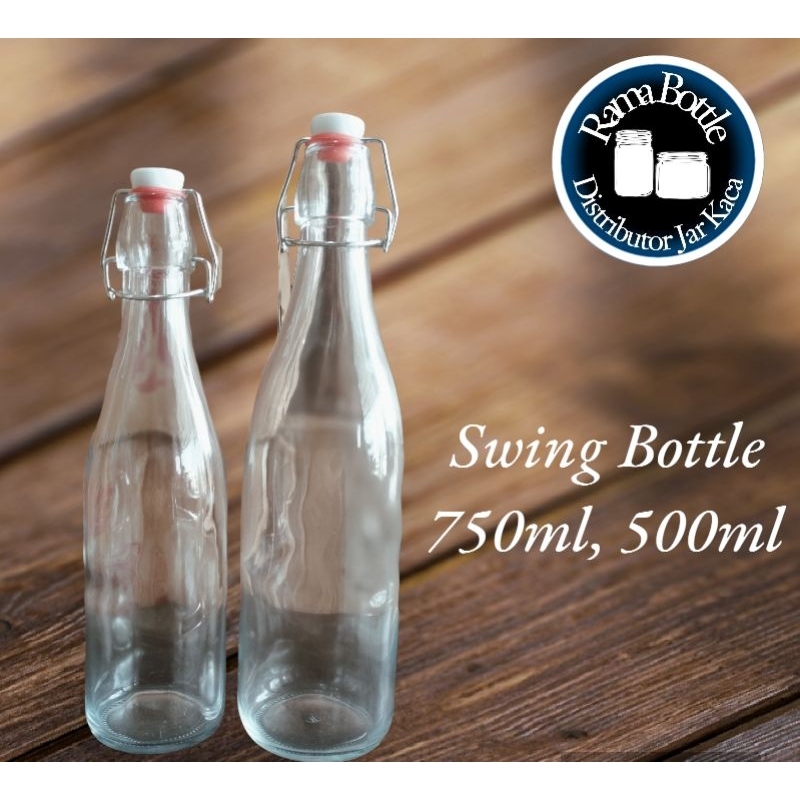 Jual SWING BOTOL KACA 500ML 750ML | Shopee Indonesia