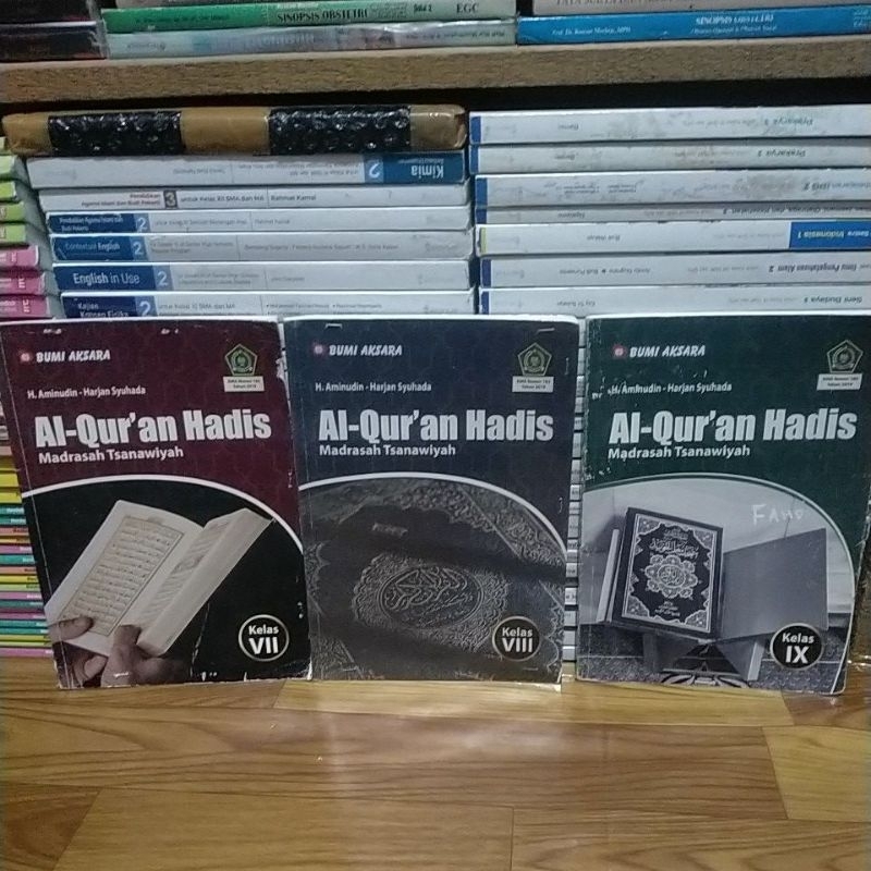 Jual Al-Qur'an Hadis Madrasah Tsanawiyah Kelas 7, 8, 9 KMA 2019 Bumi Aksara | Shopee Indonesia