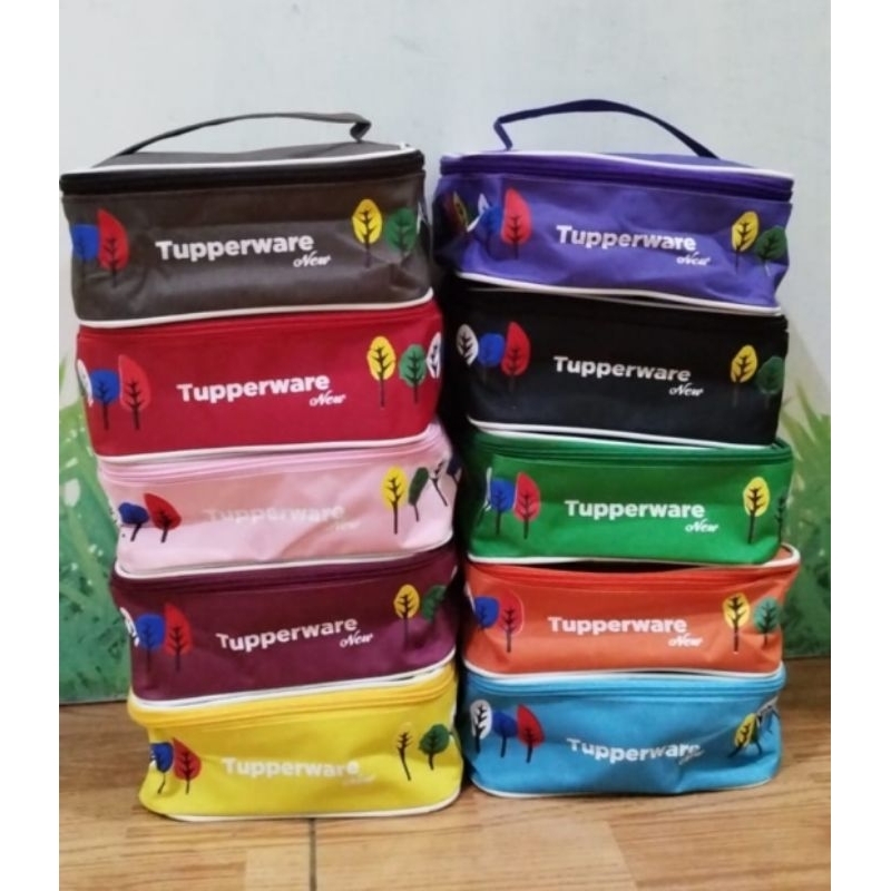 Jual Tas Lolly Tup Daun Tas bekal Untuk Wadah Tupperware Loly tup ...