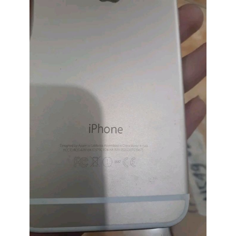 Jual lcd tc retak hp ipone 6 al549 ori cabutan normala | Shopee Indonesia