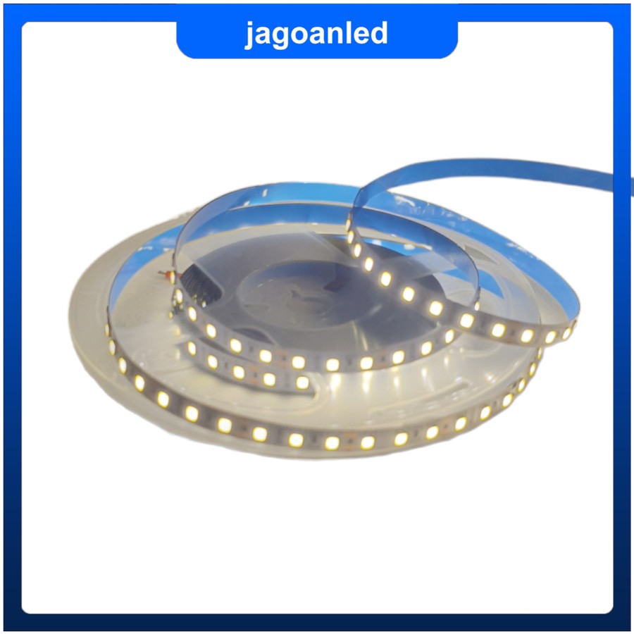 Jual Lampu Led Strip 2835 120led/meter 12V mata rapat Putih / Warm ...