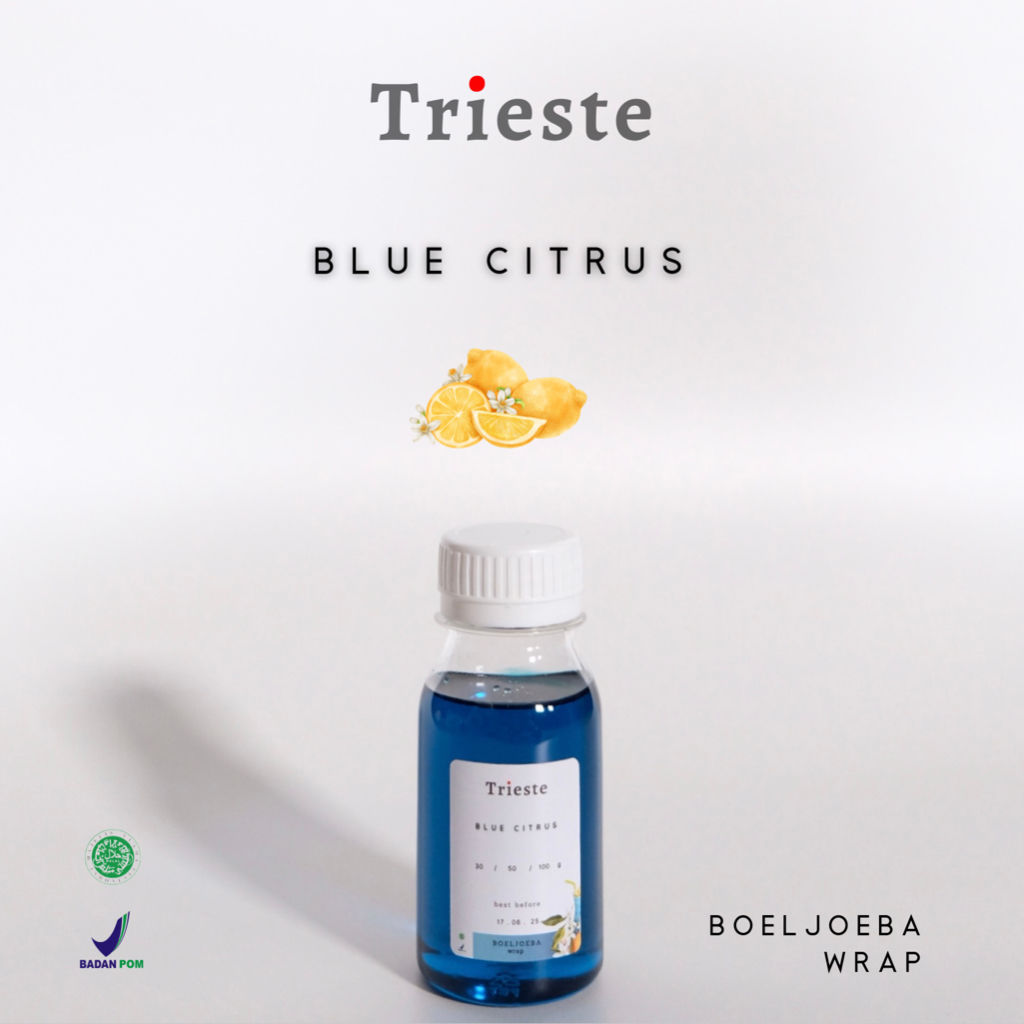 Jual Trieste Blue Citrus Syrup Repack [30, 50, 100] g | Shopee Indonesia