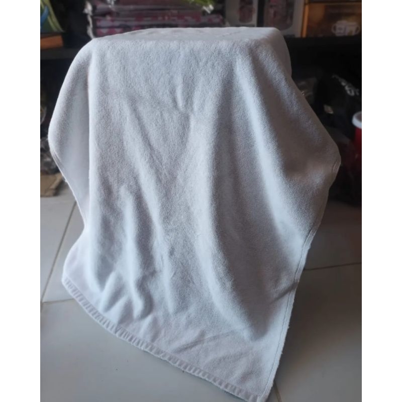 Jual KESET HANDUK EX HOTEL PUTIH BERSIH UKURAN 80x45cm | Shopee Indonesia