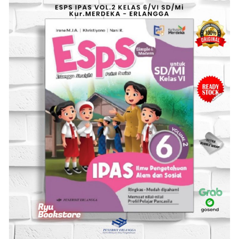 Jual ESPS IPAS Kelas 1,2,3,4,5,6 SD/Mi Kurikulum Merdeka - Erlangga | Shopee Indonesia