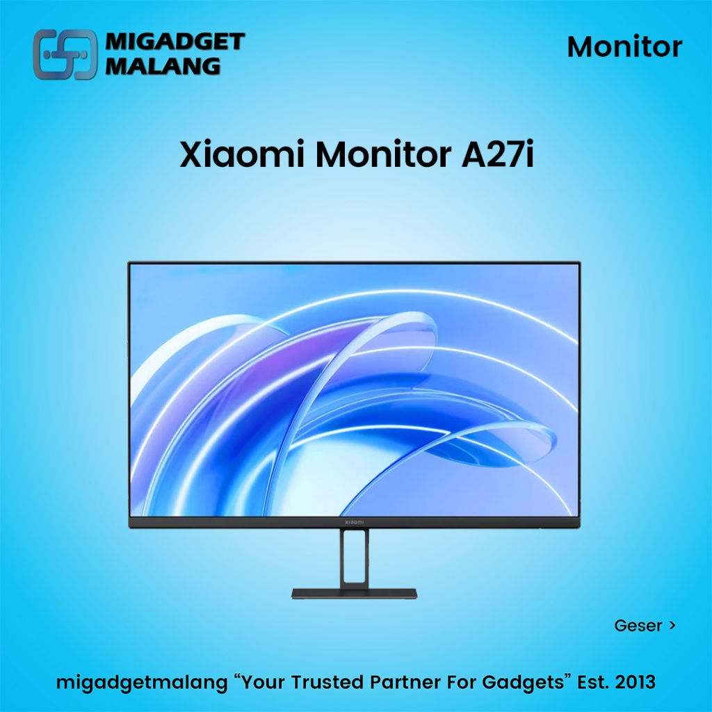 Jual Xiaomi Monitor A27i Desktop 27 Inch 27" Full HD 100Hz Slim Tipis ...