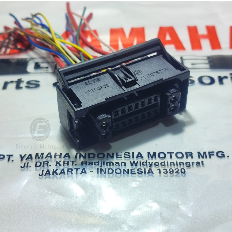 Jual Kabel soket modul abs socket connector konektor modul abs pin 14 ...