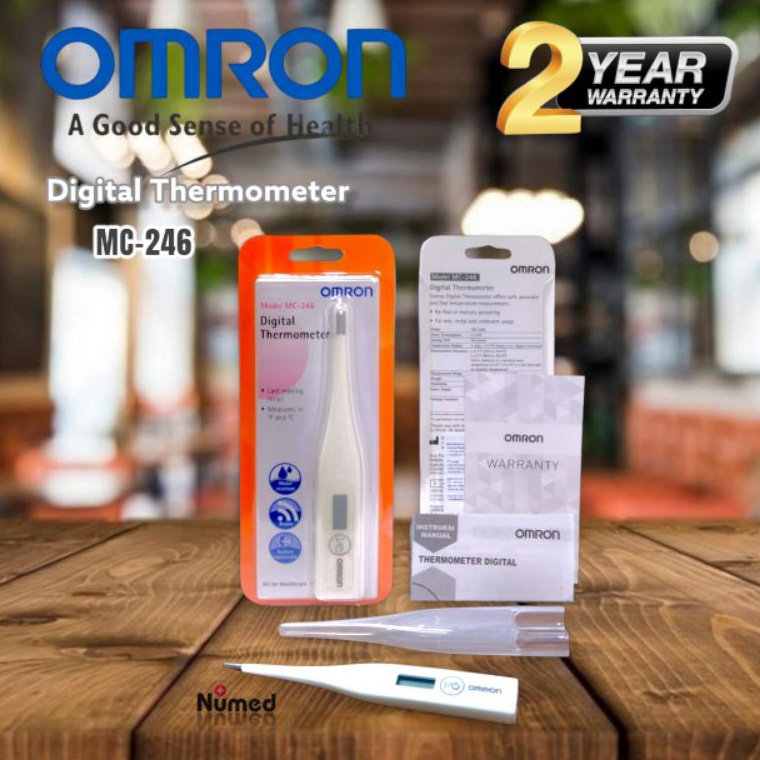 Jual TREND TERBARU Thermometer Digital Original Omron MC-246 / Alat Ukur Suhu Badan Omron MC 246 ...