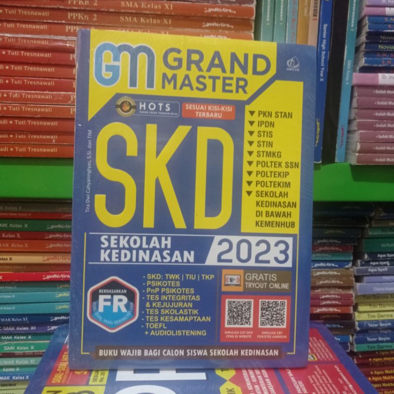 Jual buku bekas GRAND MASTER HOTS SKD SEKOLAH KEDINASAN 2023 | Shopee Indonesia