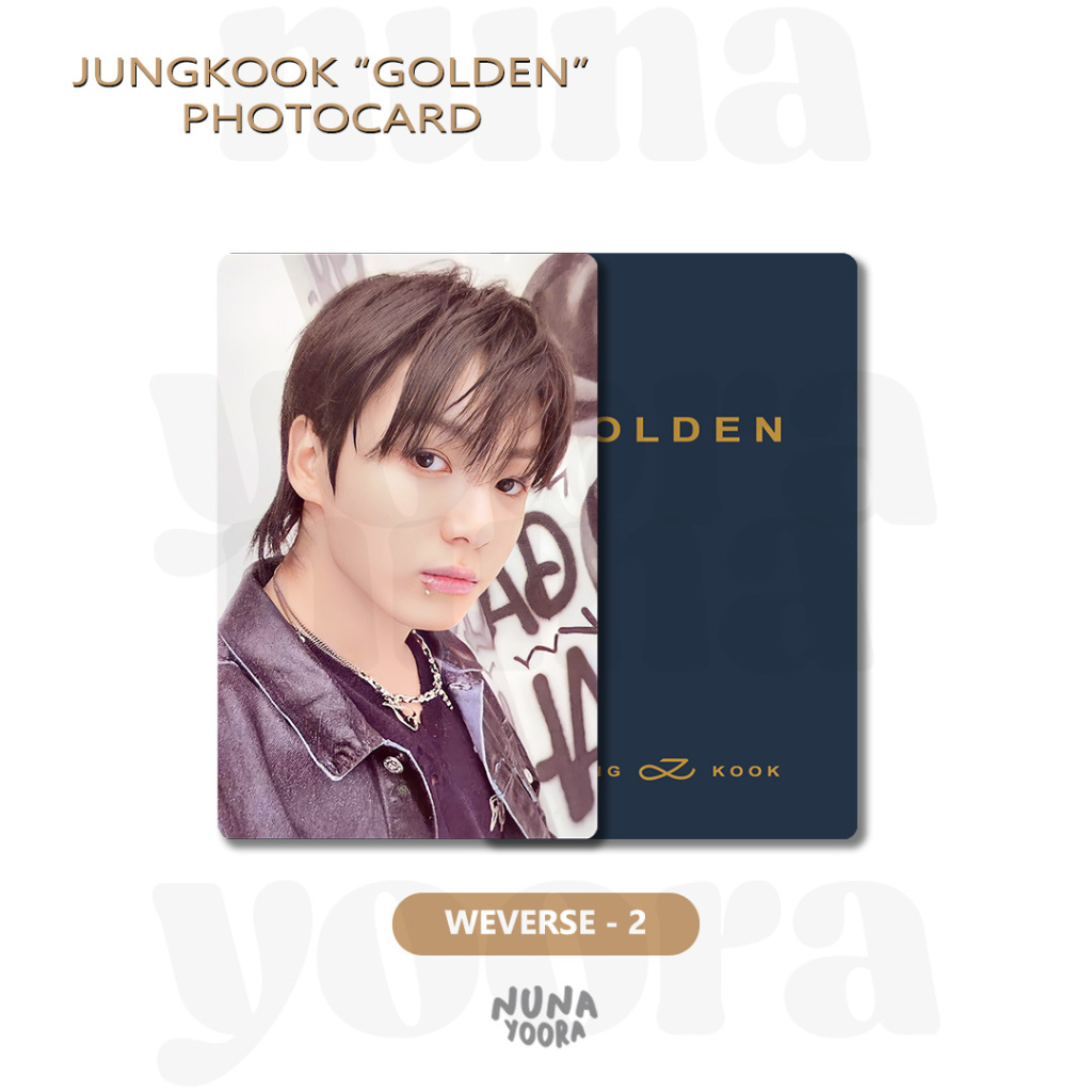 Jual BTS JUNGKOOK "GOLDEN" PHOTOCARD || PC JUNGKOOK GOLDEN ALBUM || KPOP PC || JEON JUNGKOOK ...