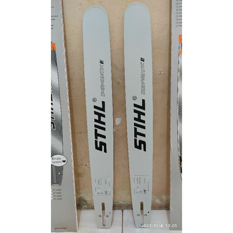 Jual bar STIHL gergaji mesin 22 inch baja / laser , bar STIHL mesin ...