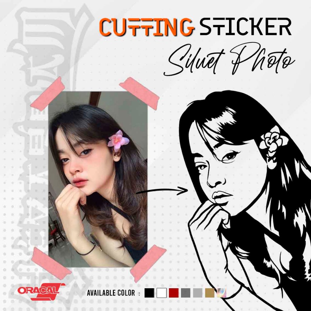 Jual Cutting Sticker Custom Siluet Foto | Stiker Cutting Custom Siluet ...