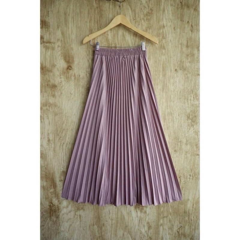 Jual PLISKET skirt by ZALFA outfit / rok wanita murah / rok plisket / rok harian | Shopee Indonesia