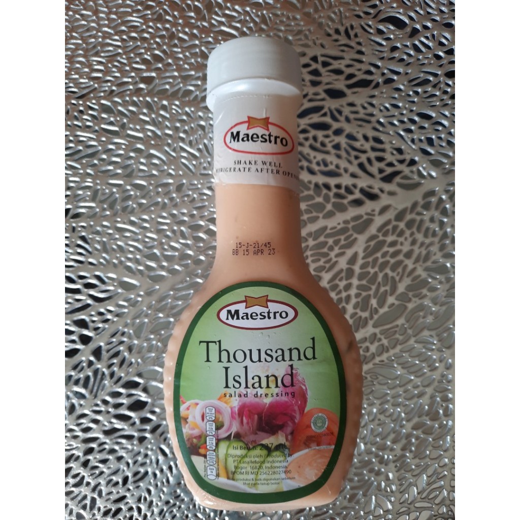 Jual Mayonaise Maestro Thousand Island 237ml (Botol) | Shopee Indonesia