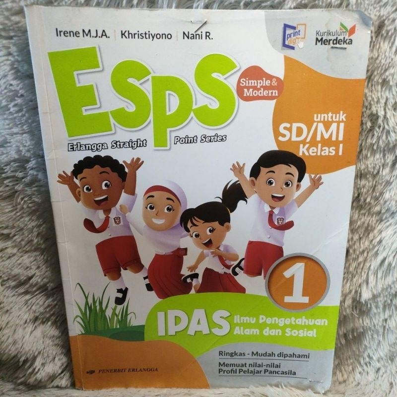 Jual esps ipas kelas 1 sd | Shopee Indonesia