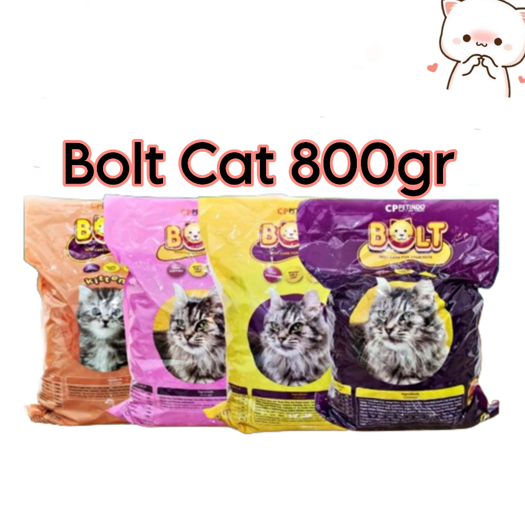 Jual Makanan Kucing Bolt 800gr BISA INSTAN | Shopee Indonesia