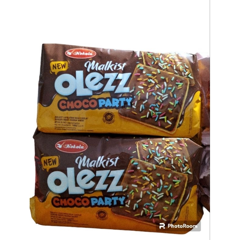 Jual BISKUIT MALKIST OLEZZ CHOCO PARTY KOKOLA | Shopee Indonesia