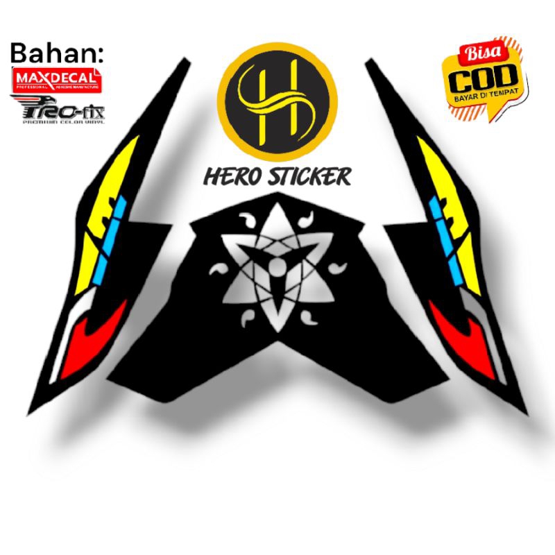 Jual stiker lampu belakang / stiker stoplamp belakang vario led 125 ...
