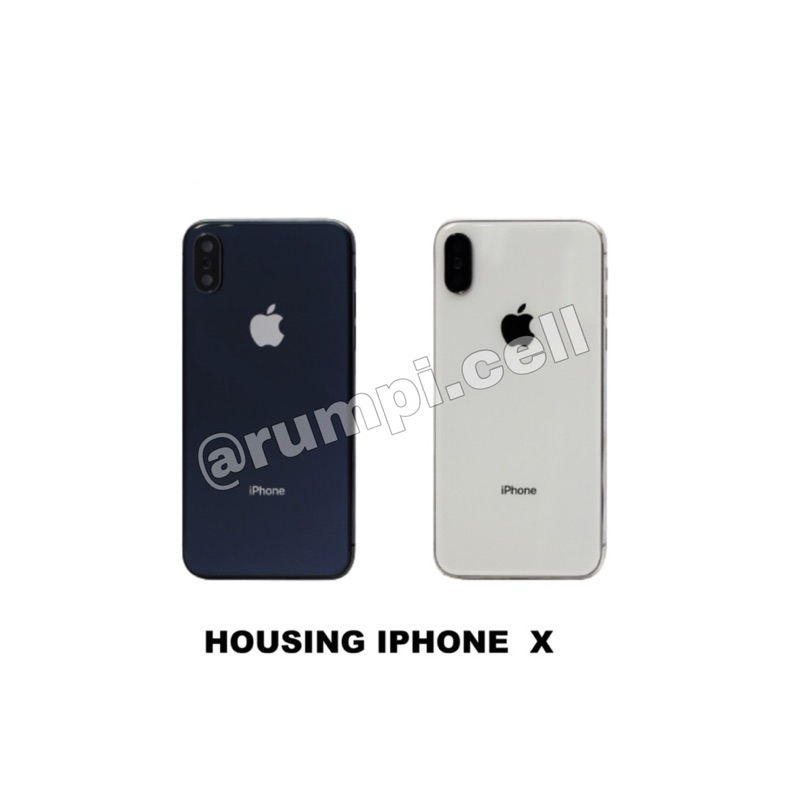 Jual HOUSING - BACK CASING - KESING FOR IP X FULLSET | Shopee Indonesia
