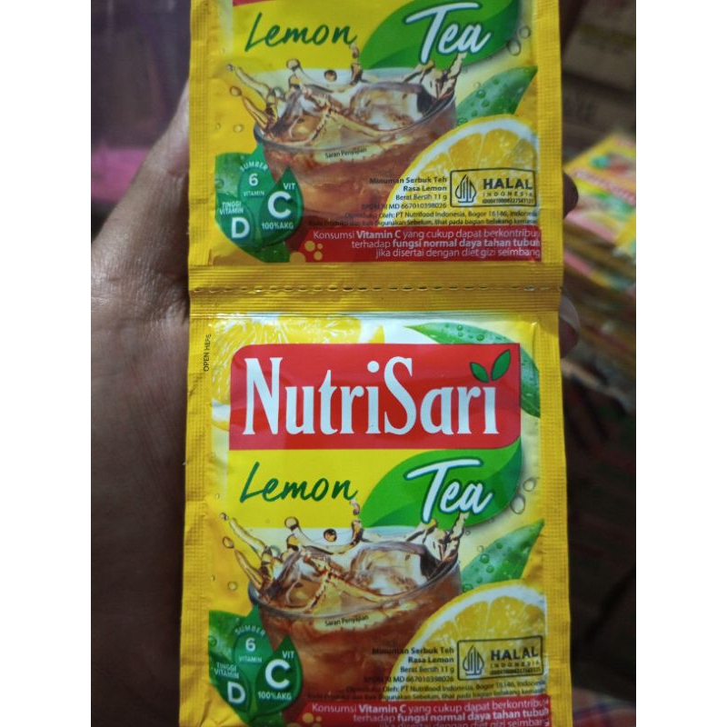 Jual Nutrisari All Variant Rasa Rentengan Isi 10 Sachet | Shopee Indonesia