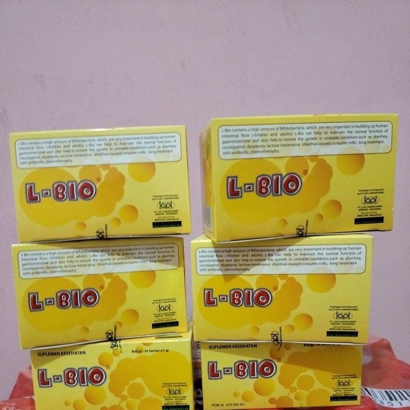 Jual L BIO SACHET/BOX ISI 30 SACHET | Shopee Indonesia