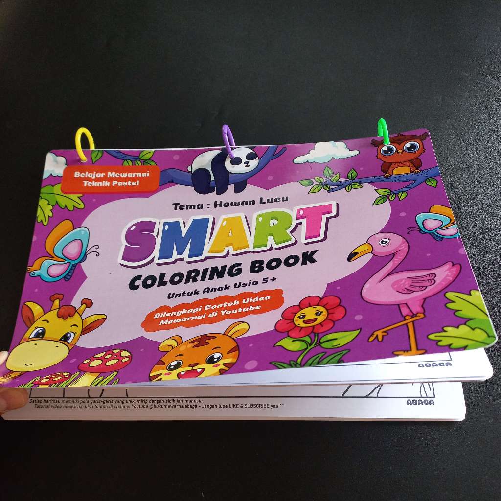 Jual Smart Coloring Book Animals Hewan/ Belajar Mewarnai Gradasi/ Buku ...
