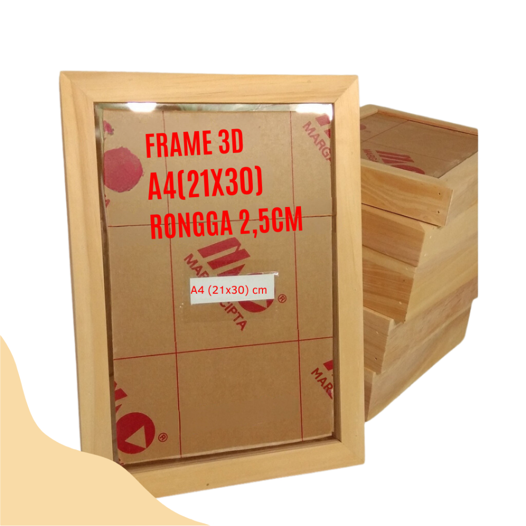 Jual Bingkai 3D / Bingkai hantaran / Bingkai mahar / frame foto 3D ...