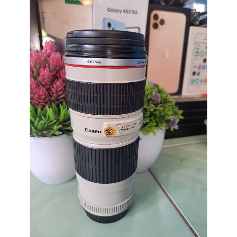 Jual LENSA TELE CANON 70-200 MM F/4L USM ULTRASONIC BANYAK BONUS ...