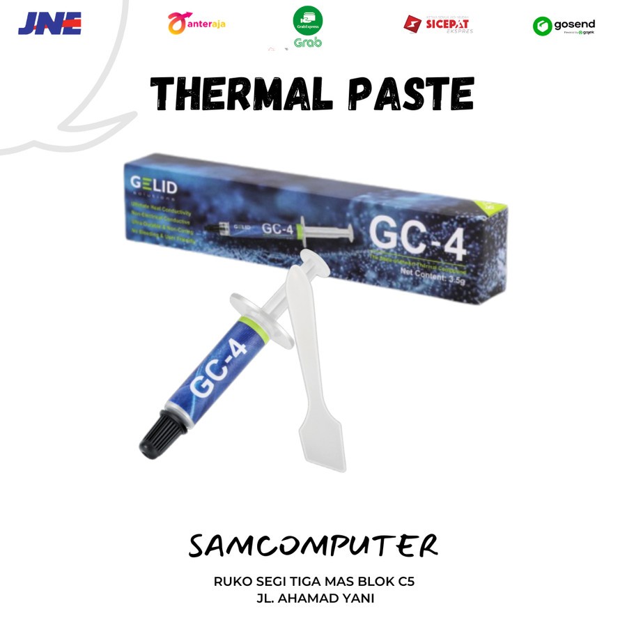 Jual GELID Thermal Paste Pasta Grease Compound 1 gr | Shopee Indonesia