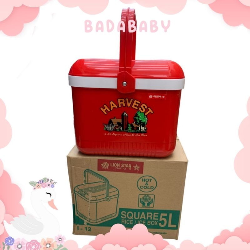 Jual LION STAR SQUARE I-12 RICE ICE BOX 5L TERMURAH | Shopee Indonesia