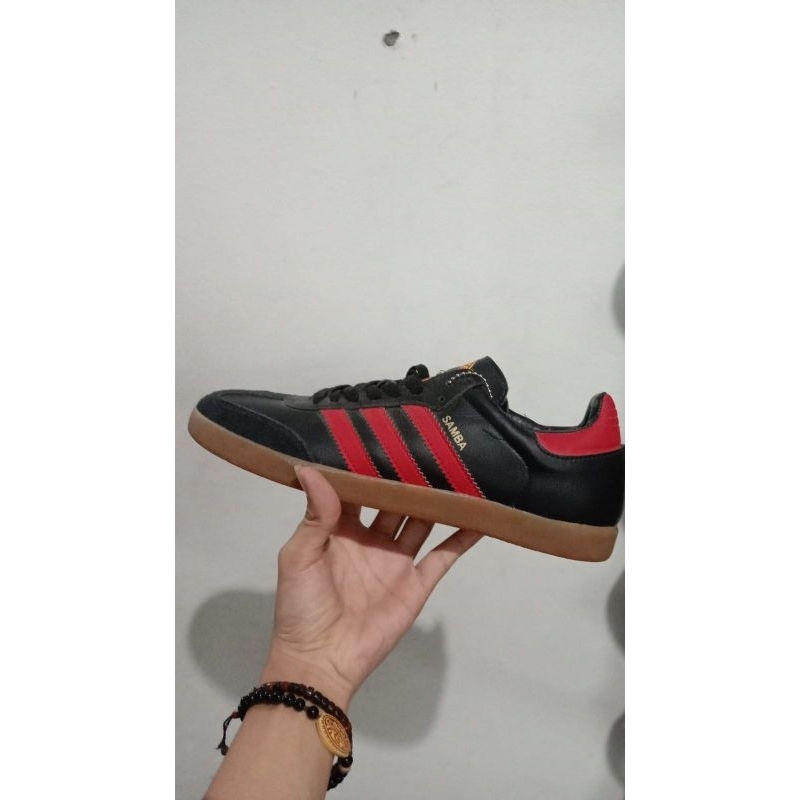 Jual Adidas Samba Hitam MU | Shopee Indonesia