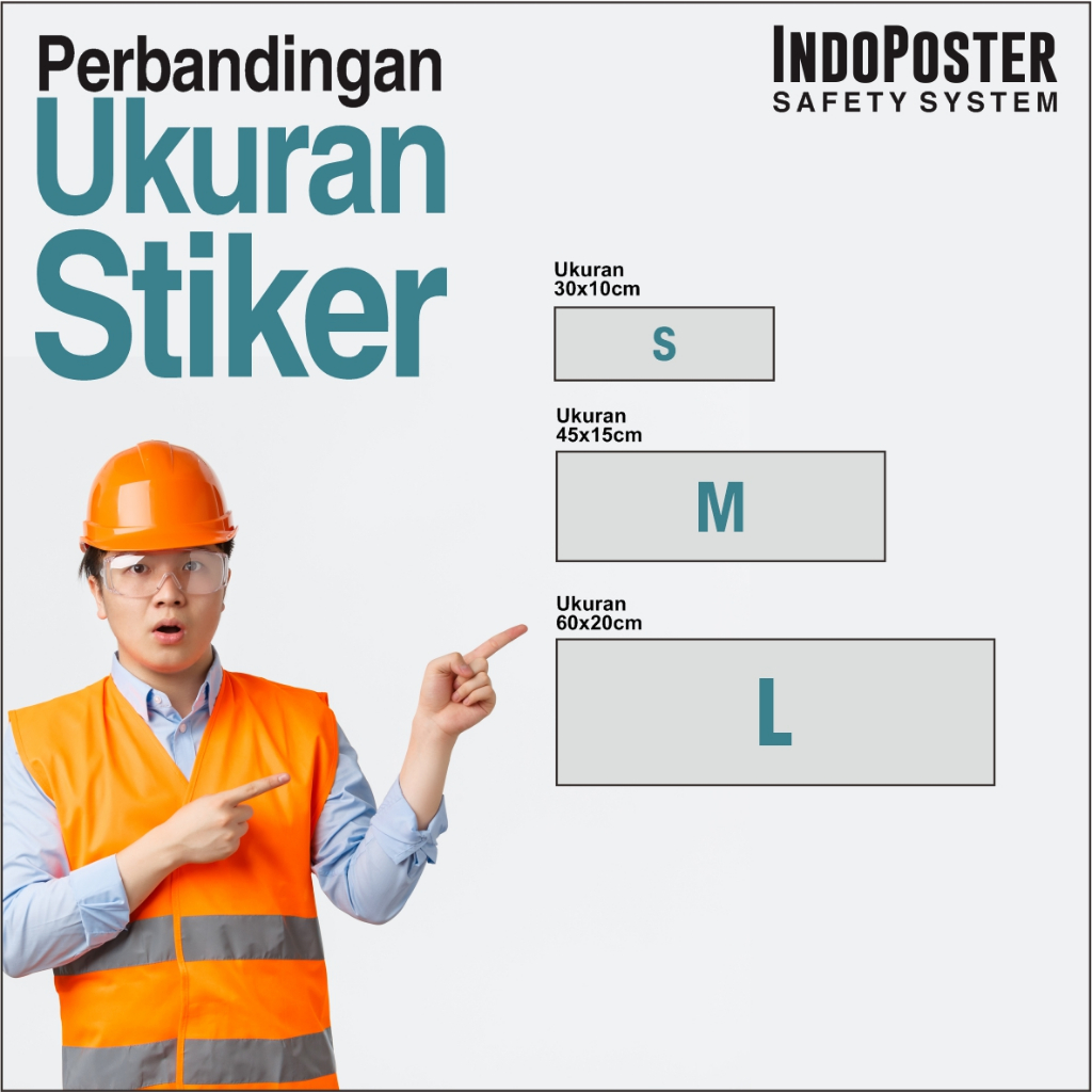 Jual Stiker Label Safety Sign Rambu K3 Penanda Ruang Gudang Warehouse ...