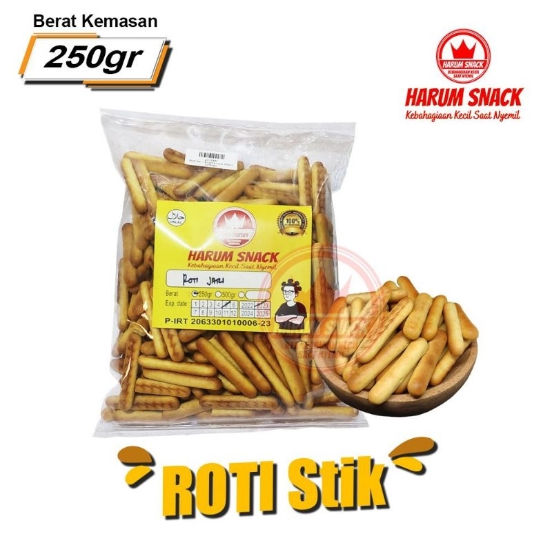 Jual ROTI STIK 250 gram [Harum Snack Official] | Shopee Indonesia