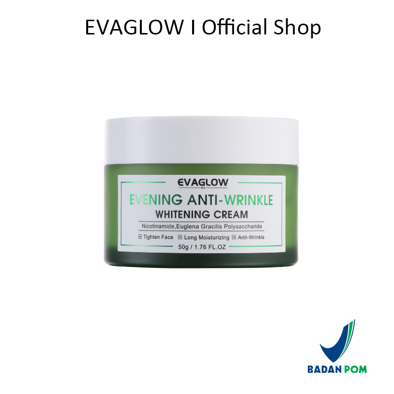 Jual EVAGLOW Anti-Wrinkle Whitening Cream | Shopee Indonesia