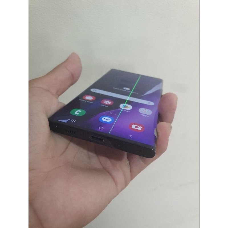 Jual Samsung Note 20 Ultra 4G 8/256 Second ex Resmi Lcd Garis | Shopee ...