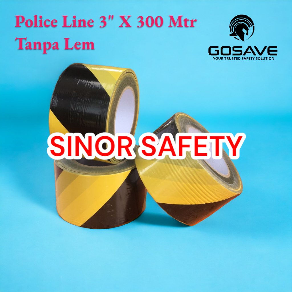 Jual Police Line 3 Inch x 300 Mtr Hitam Kuning Baricade Garis Polisi ...