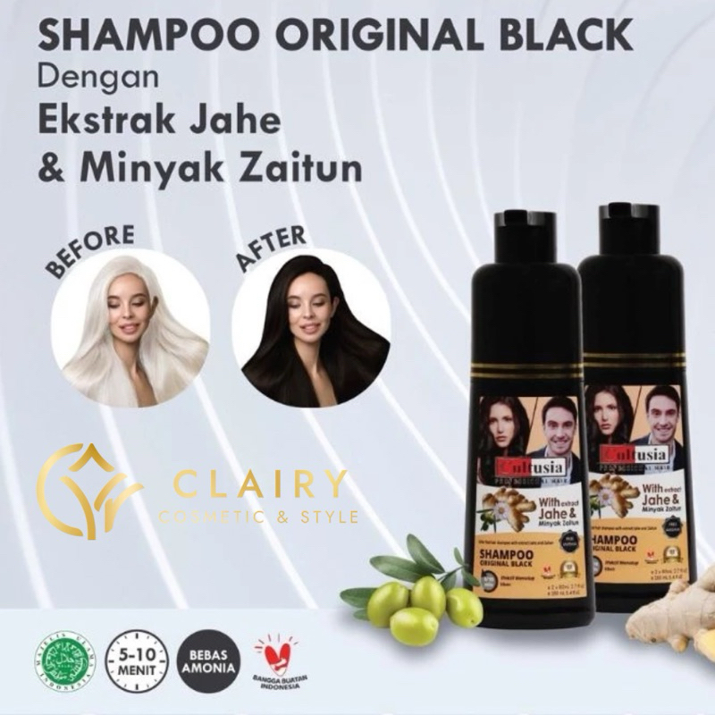 Jual SHAMPOO CULTUSIA UNTUK UBAN 25 ML/160 ML / shampoo uban bagus ...