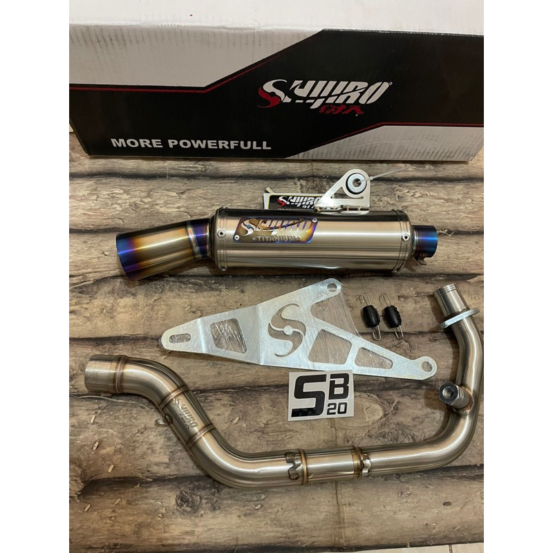 Jual Knalpot Shijiro RC Power CT Titanium Vespa Sprint Primavera S LX ...