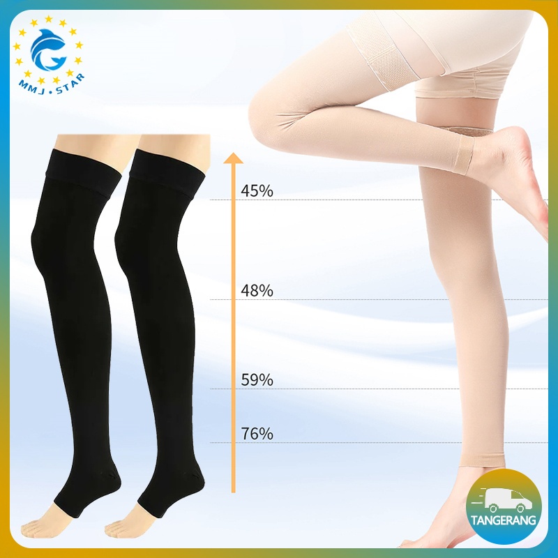 Jual Kaos Kaki Varises Compression/Varicose Vein Socks/Stoking Kompresi ...