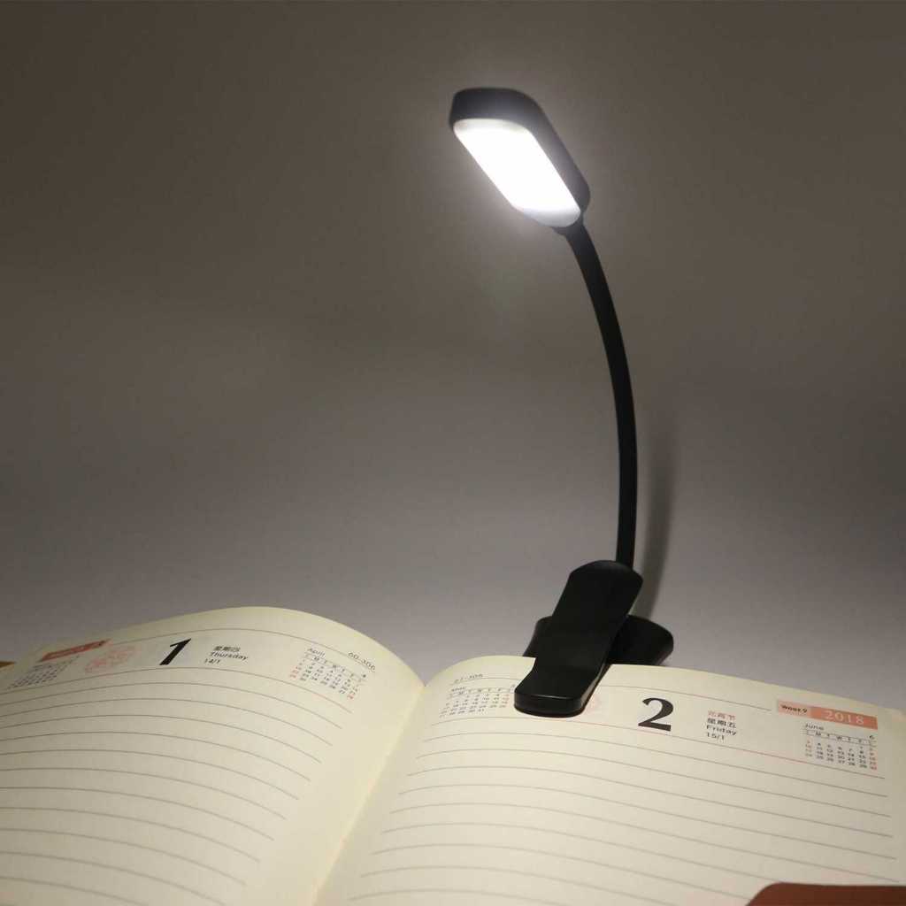 Jual Lampu Baca Mini Fleksibel LED Clip Reading Lamp 3 Color B517-UM ...