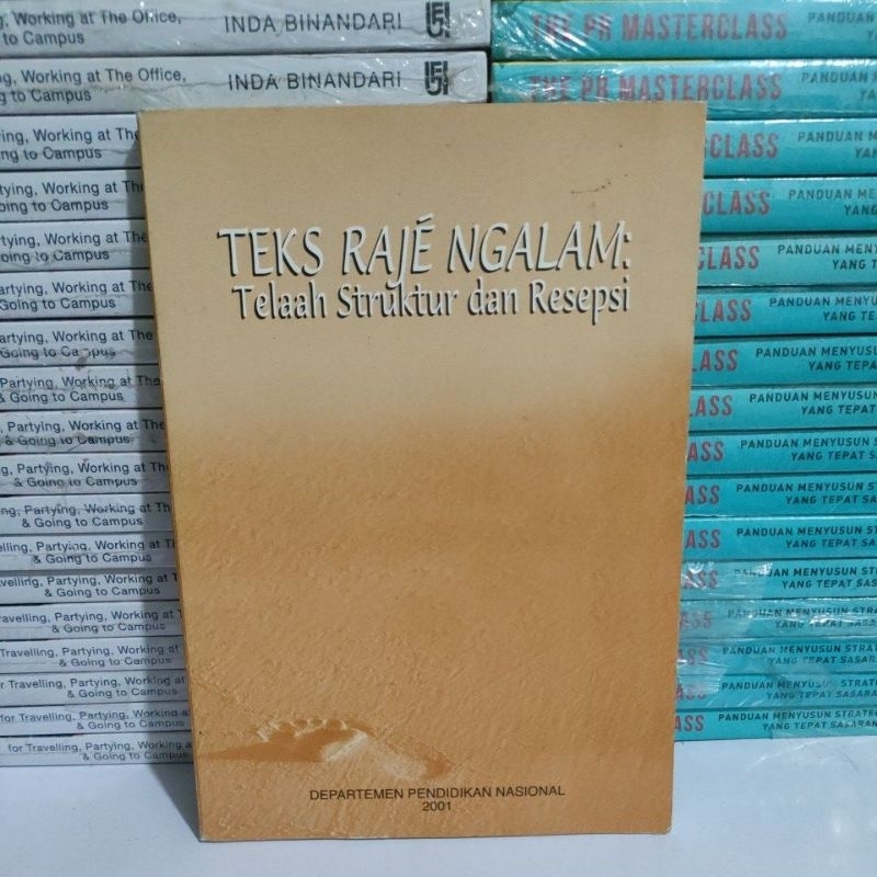 Jual Buku Super Murah - Buku Teks Raje Ngalam : Telaah Struktur Dan Resepsi | Shopee Indonesia