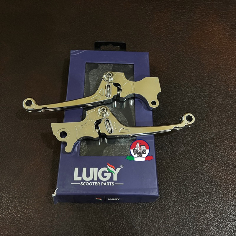 Jual Brake Lever Handle Rem Luigy Adjust Chrome Vespa Sprint Primavera ...