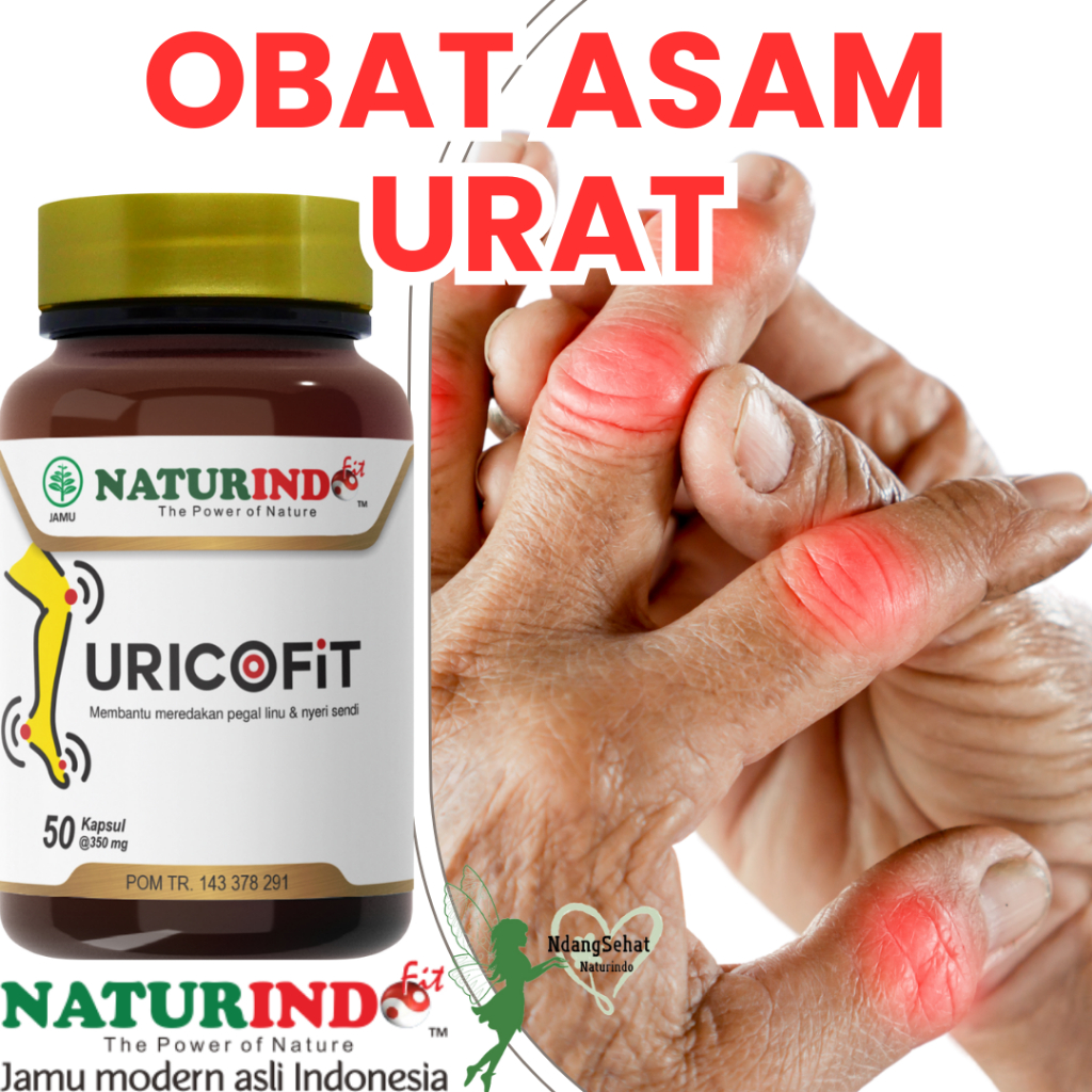 Jual Obat Asam Urat Nyeri Sendi dan Pegal Linu Uricofit Herbal ...