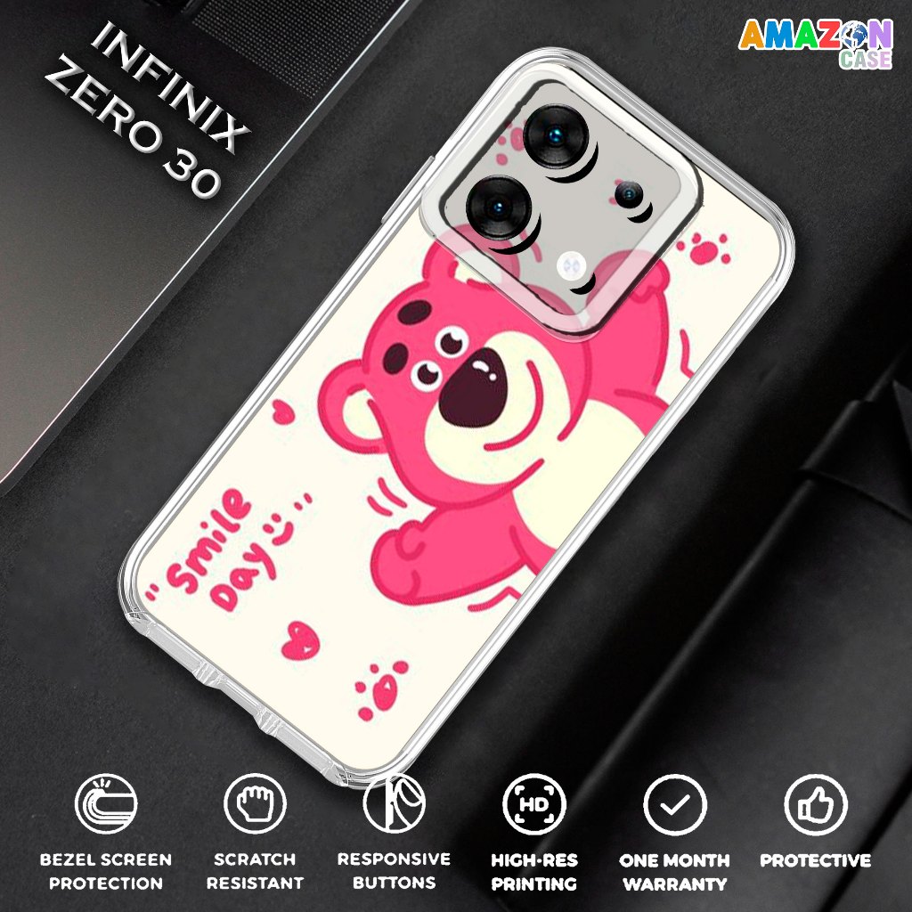 Jual Clear Case Motif All Type For INFINIX ZERO 30 - Silikon hp Bening ...