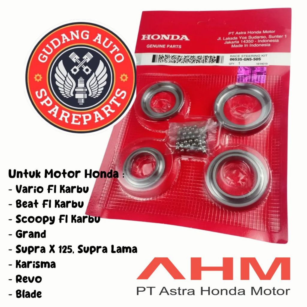 Jual Original AHM Komstir Honda Beat Vario Spacy Scoopy Grand Supra ...