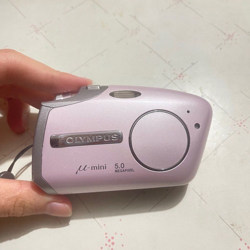 Jual Olympus MJU Mini PINK Camera digital ( Digicam Olympus ) | Shopee Indonesia