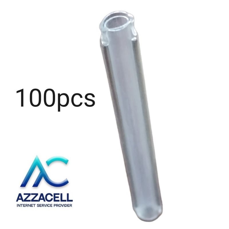 Jual protection sleeve besar 1 pack isi 100pcs fiber optic 2 kawat 60mm ...