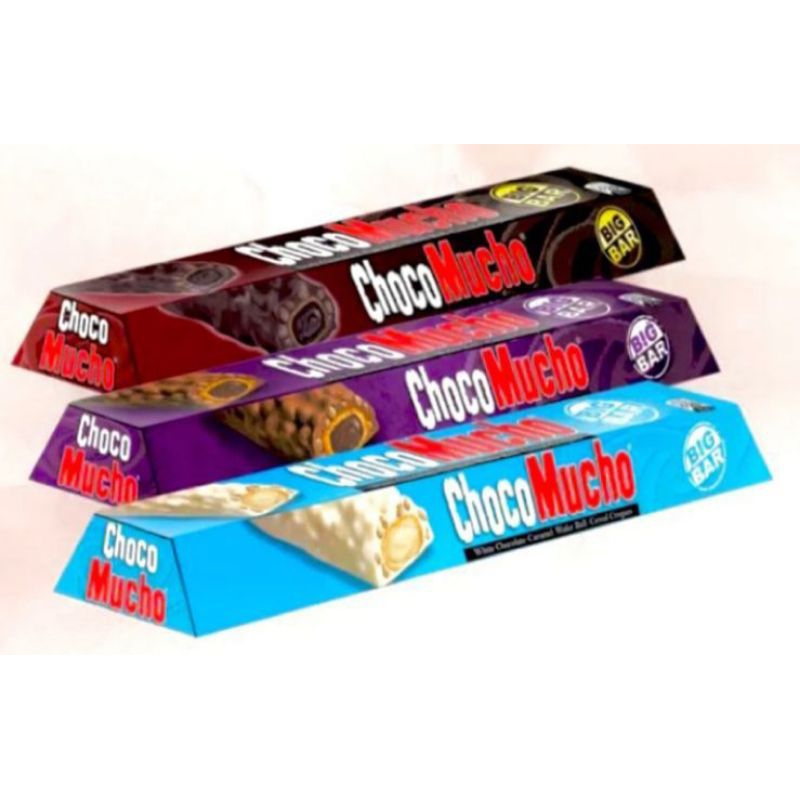 Jual ChocoMucho Big Bar - Chocolate Caramel Wafer Roll Cereal Crispies ...