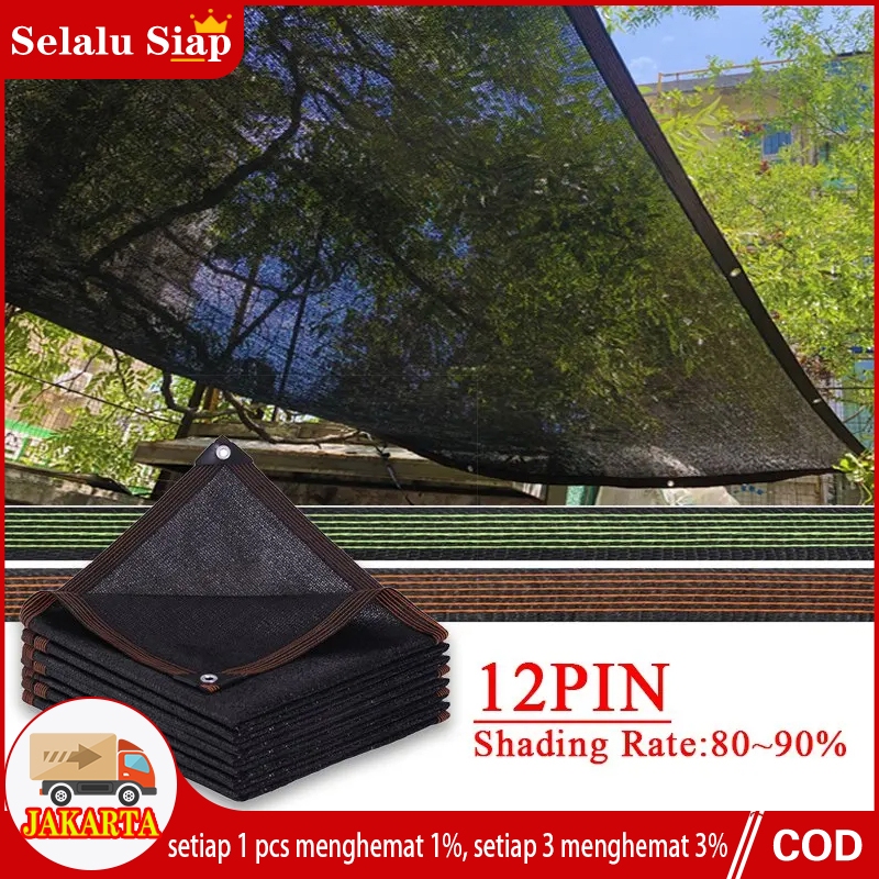 Jual PARANET 95% Jaring Kerai Hitam Anti-UV HDPE Jaring Kerai Taman ...